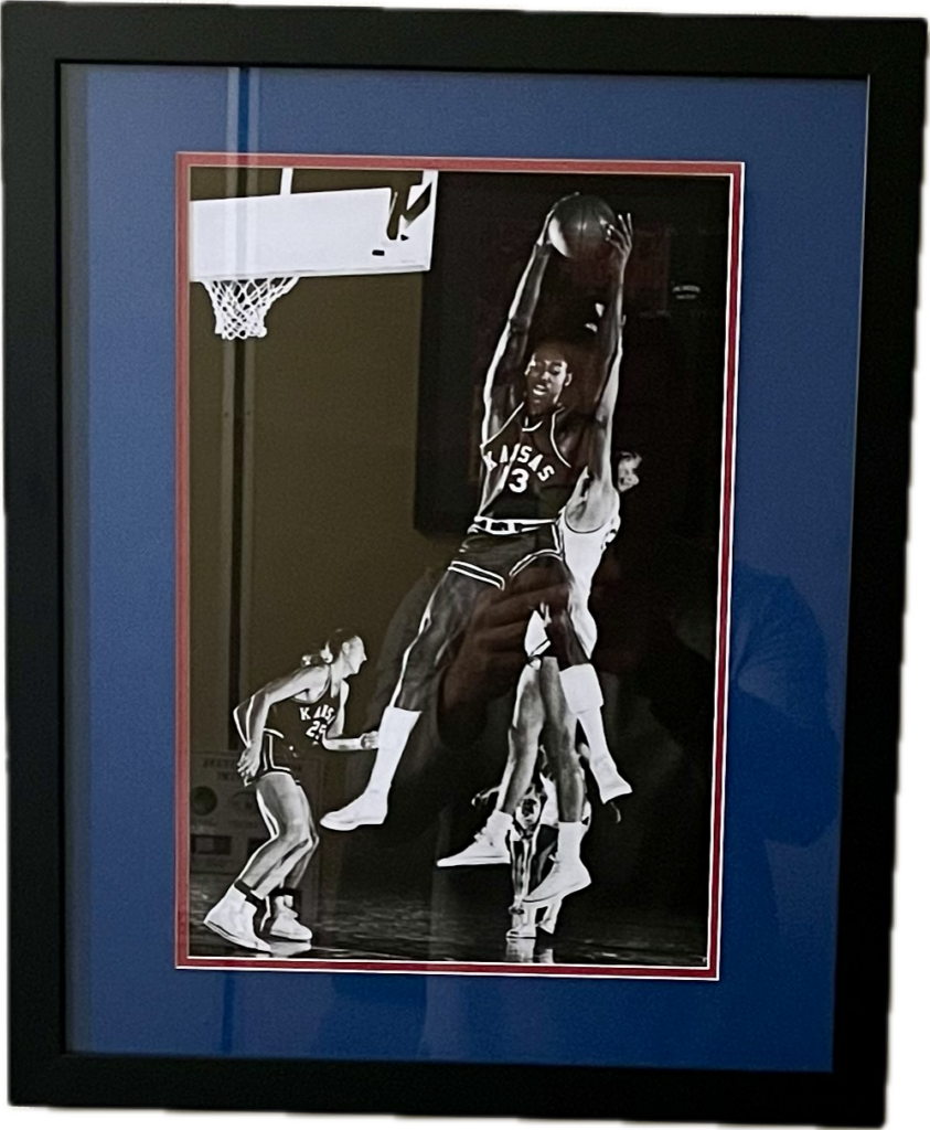 Jayhawk Autographs - Buy Wilt Chamberlain Framed Photo (16"x19.25")